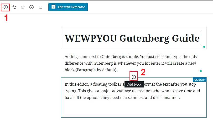 Build Your Next Website Using Gutenberg WordPress Editor - wewpyou