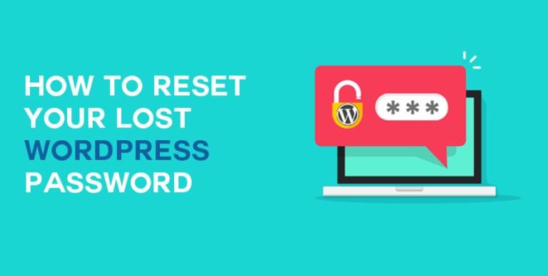 How to Reset Your Lost WordPress Password? | wewpyou